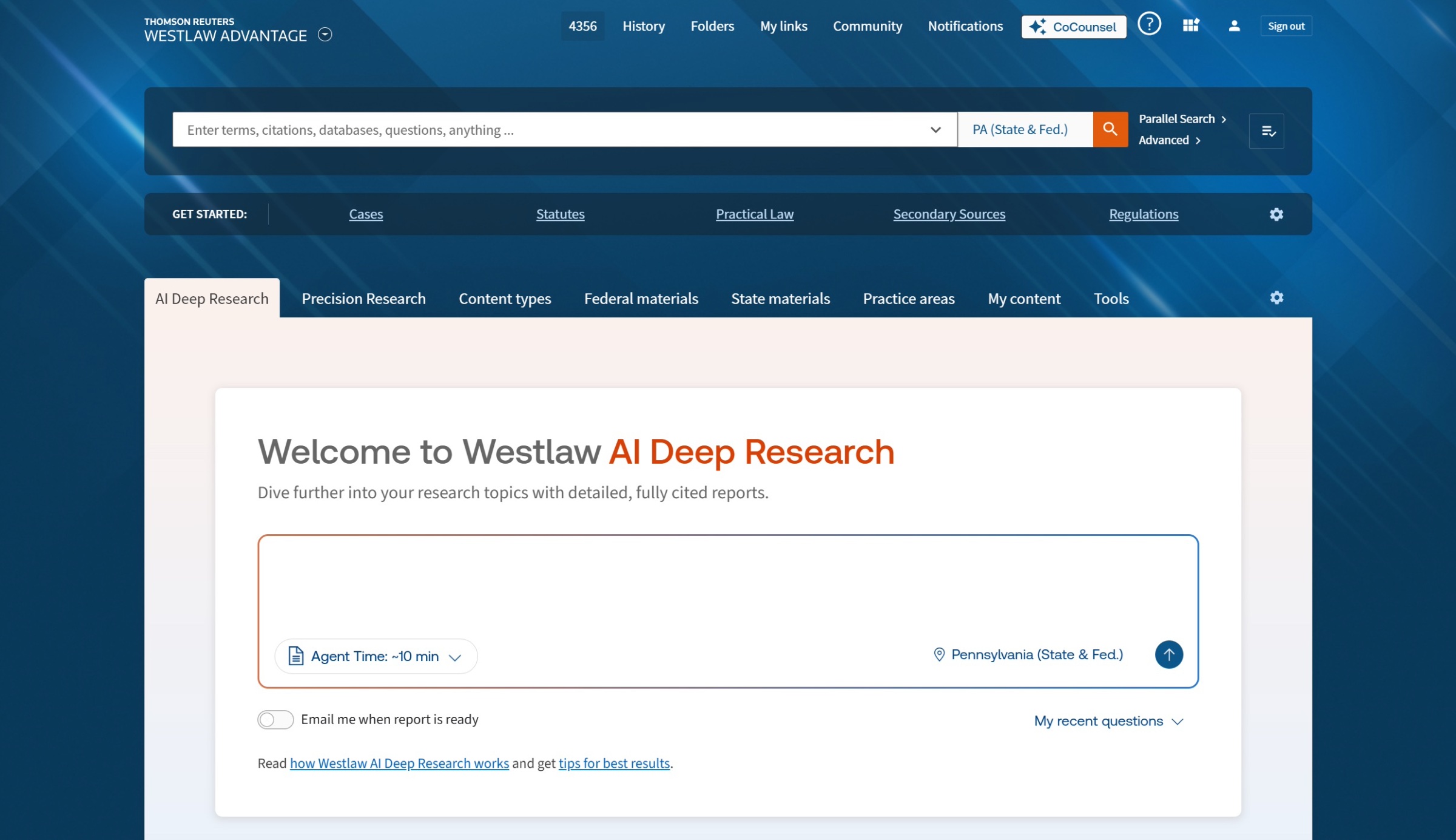 Thomson Reuters Brings CoCounsel and Deep Research to 120,000 U.S. Law ...